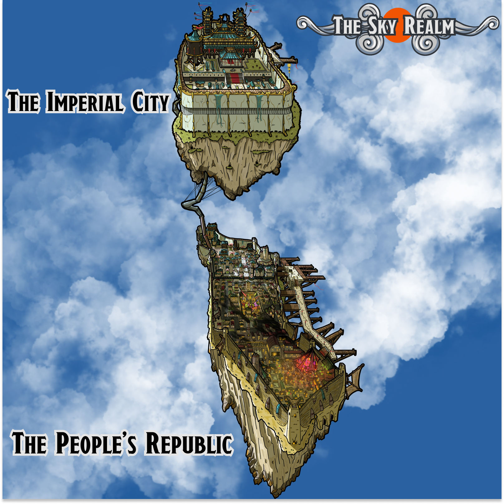 The Sky Realm Map – HOMIEandTheDUDE